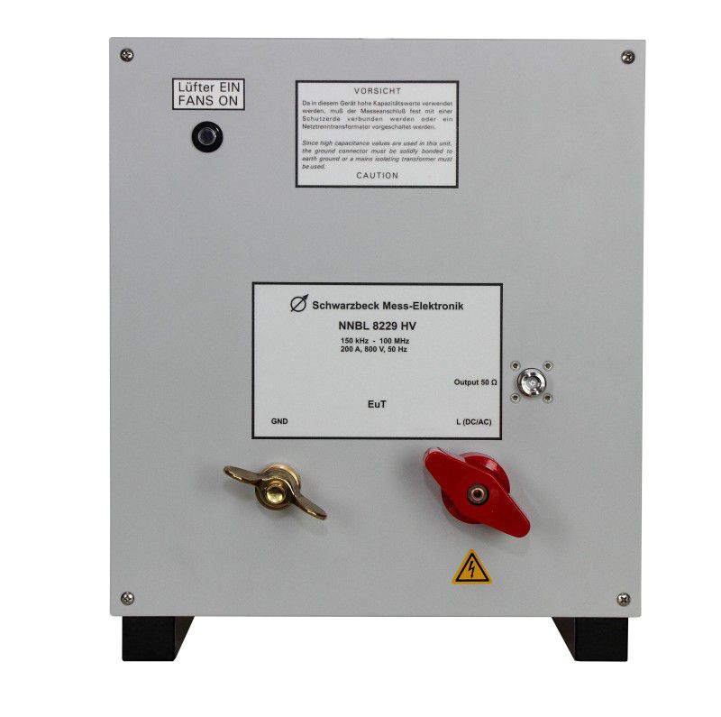 LISN according to MIL 461 MIL 462